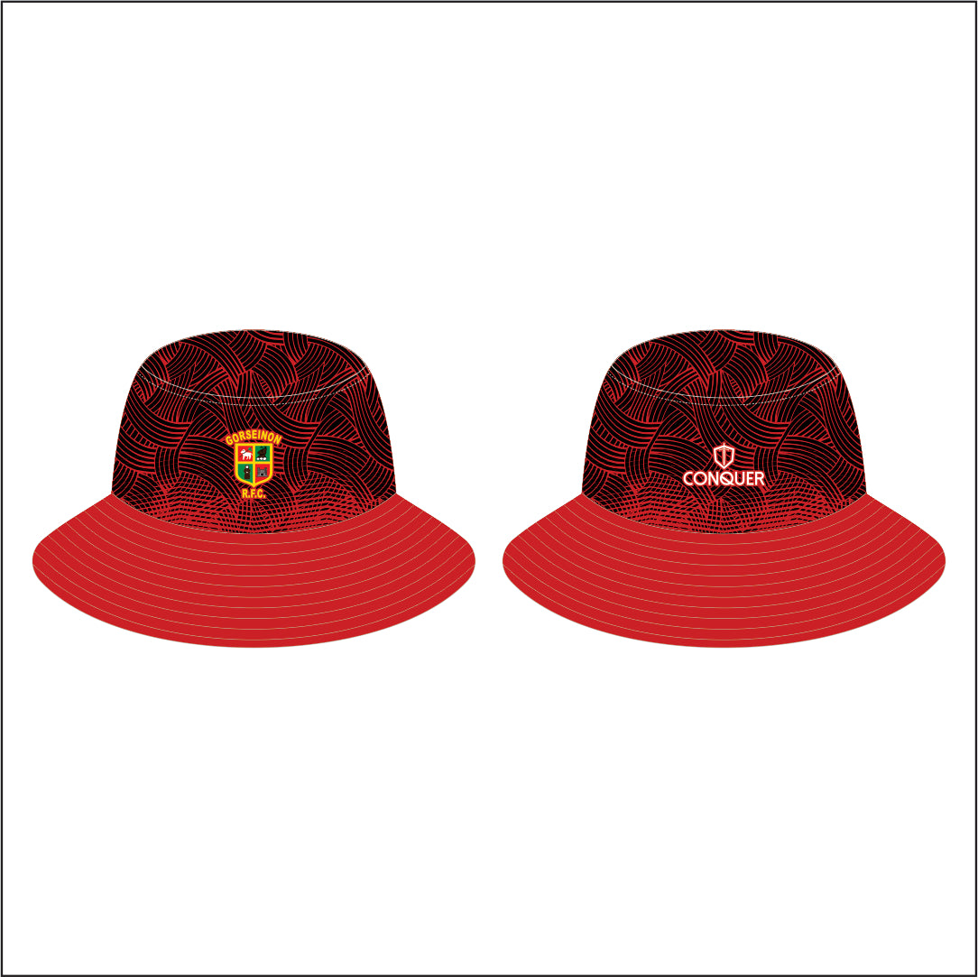 Gorseinon RFC Reversible Bucket Hat ADULT – Conquer Teamwear Limited