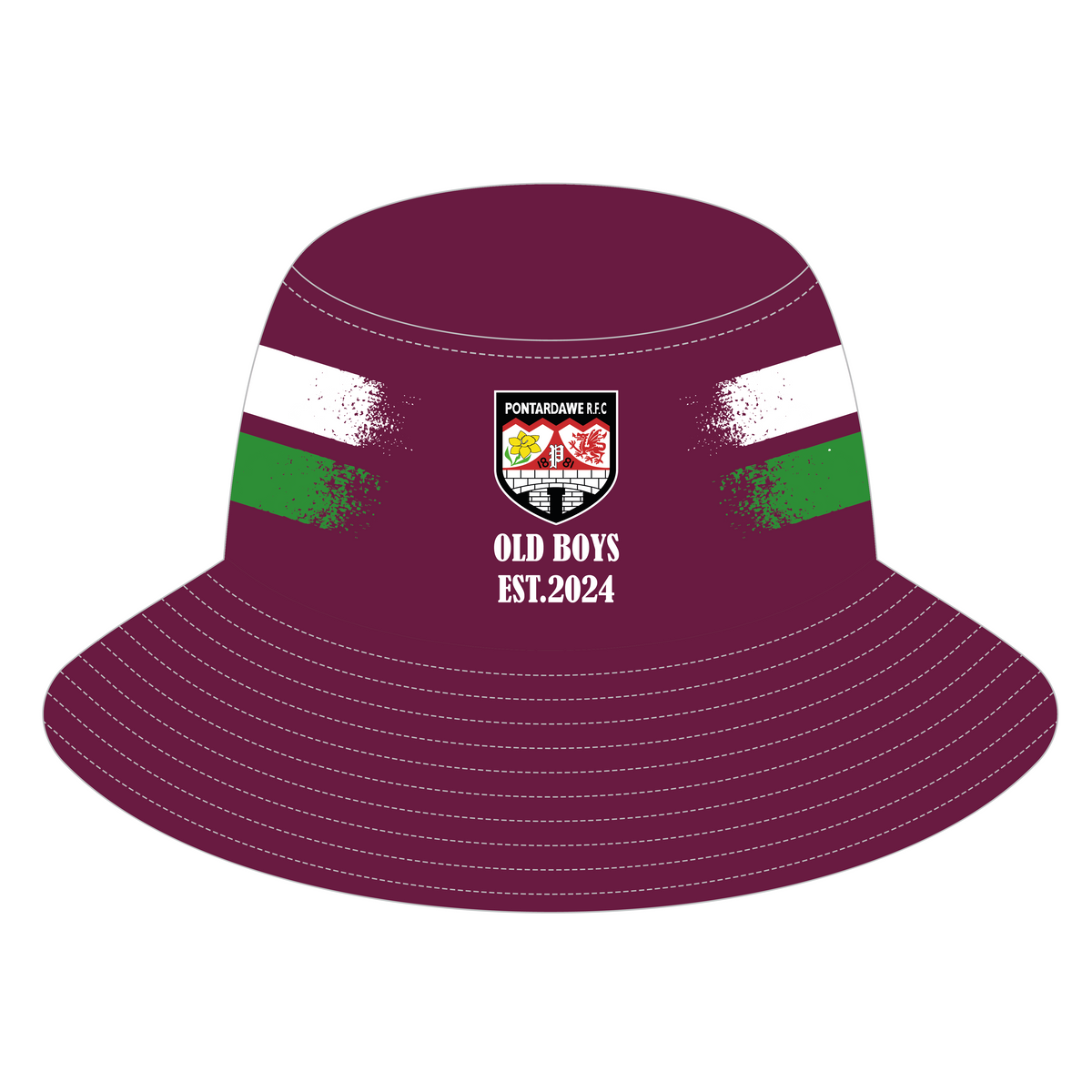 Pontardawe Old Boys Reversible Bucket Hat (Adults) – Conquer Teamwear ...